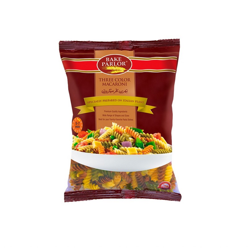 BAKE PARLOR MACRONI VEGETABLE 400G POUCH