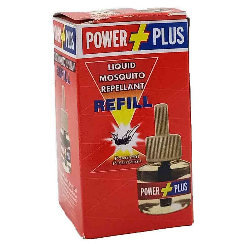POWER PLUS LIQUID MOSQUITO REPELLANT REFILL RED