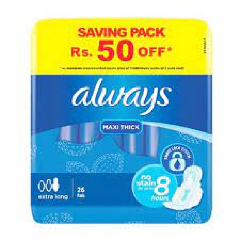 ALWAYS MAXI THICK VALUE PACK 26S