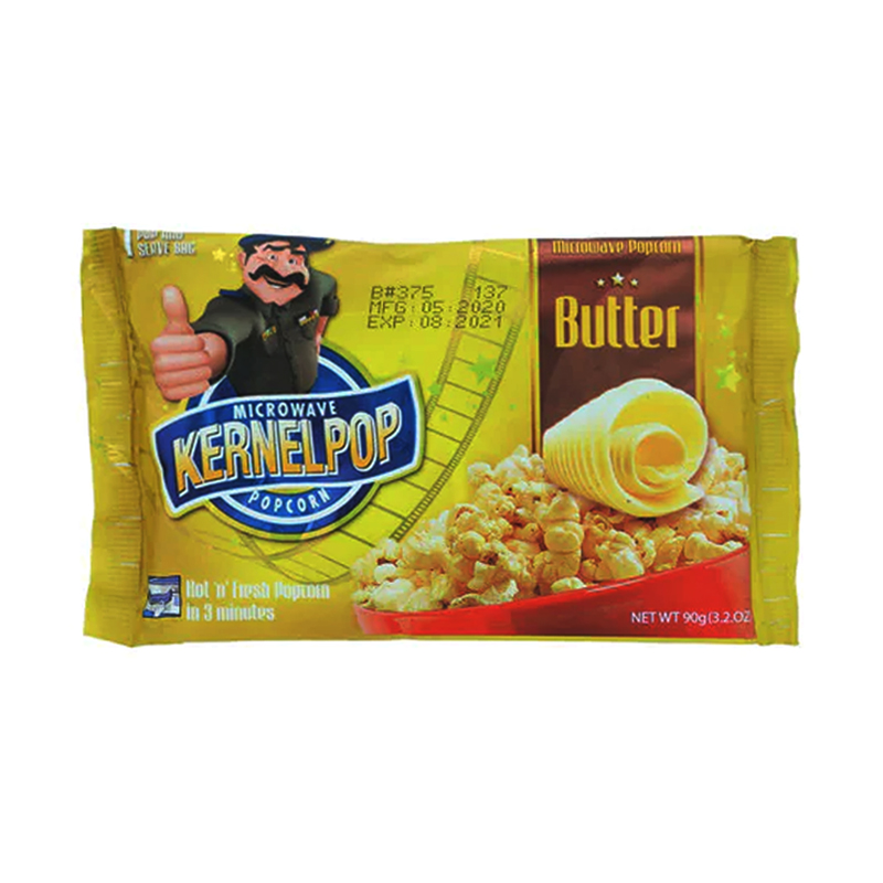 KERNEL POP POPCORN BUTTER BLAST 1S 90GM
