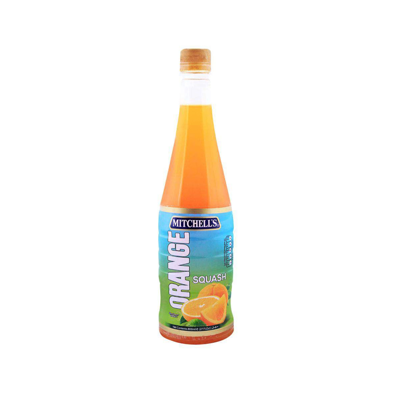 MITCHELLS SQUASH ORANGE 800ML