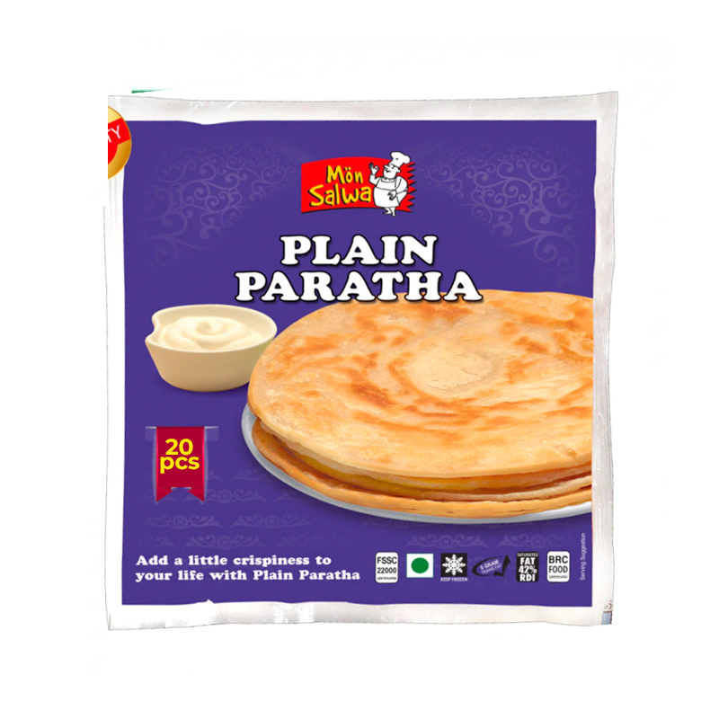 MON SALWA PLAIN PARATHA 20PCS