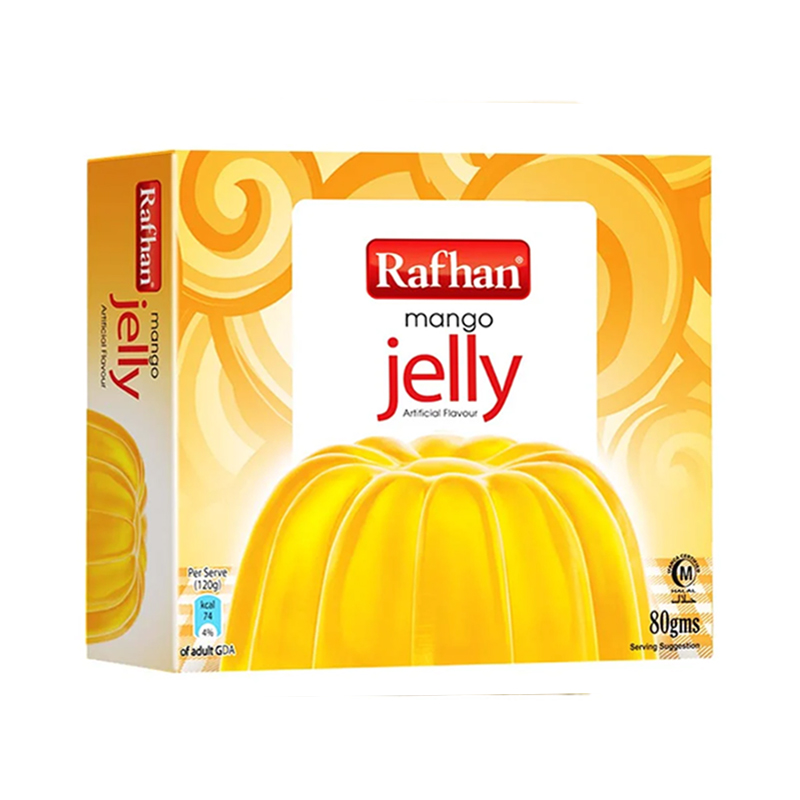 RAFHAN JELLY MANGO 80GM