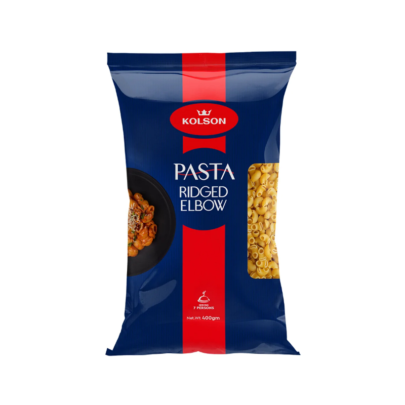 KOLSON MACRONI RIDGED ELBOW 400GM BAG