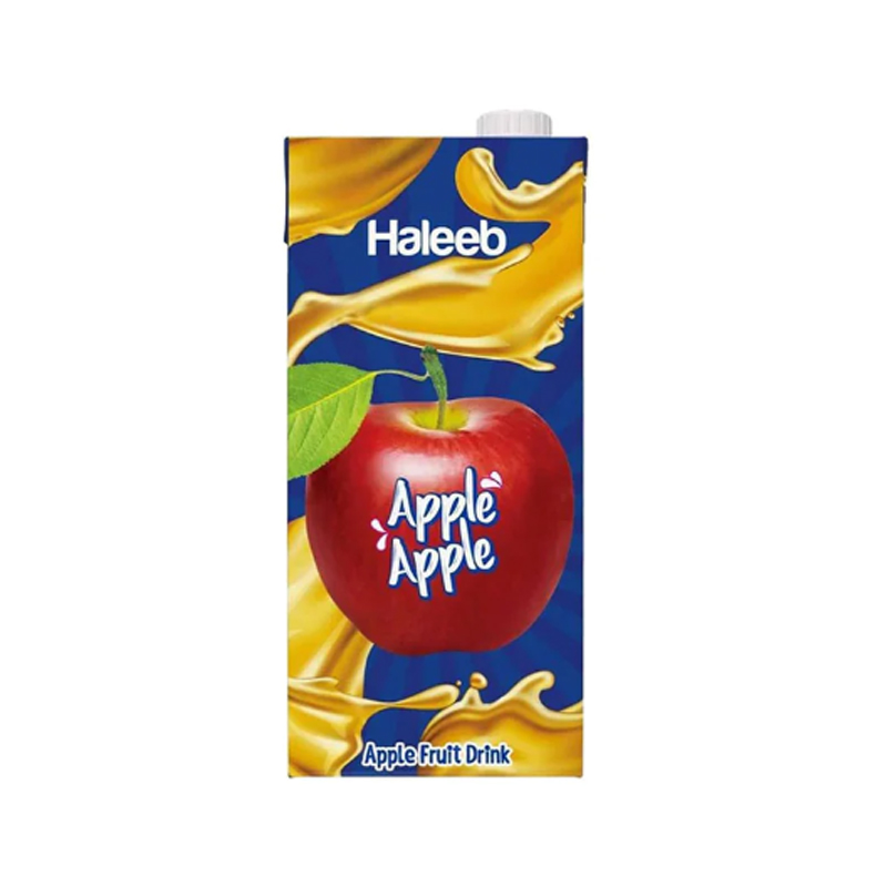 HALEEB JUICE APPLE 1LTR