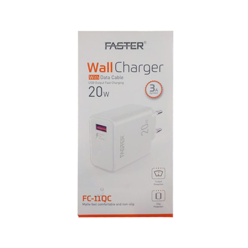 Buy faster fc11-qc 20watt micro charger at best price in Pakistan ...