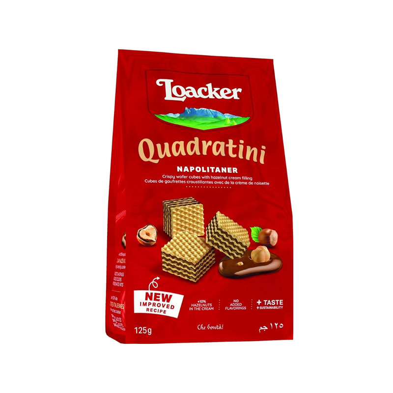 Buy loacker wafers cubes 125gm hazelnut at best price in Pakistan ...