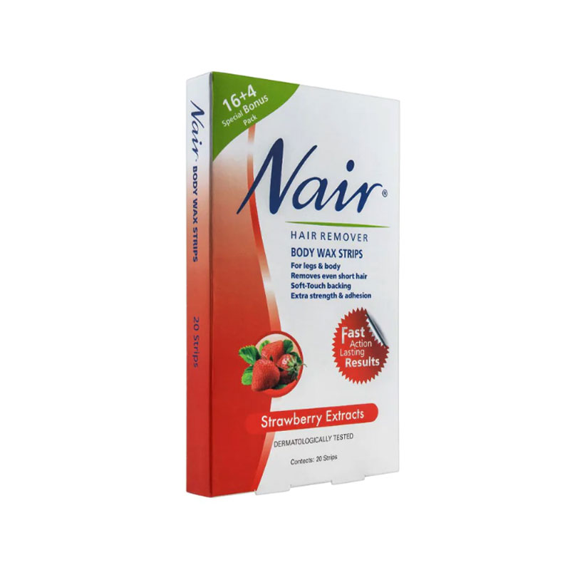 Buy nair face strips 20`s strawberry at best price in Pakistan | Hydri ...