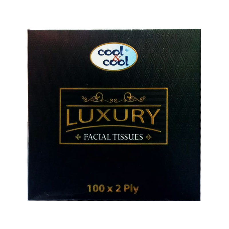Buy cool & cool luxury facial tissue 100x2 ply at best price in ...