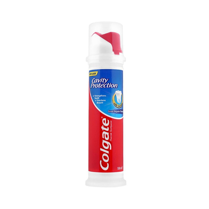 Buy colgate toothpaste cavity protection pump 100ml imp at best price ...