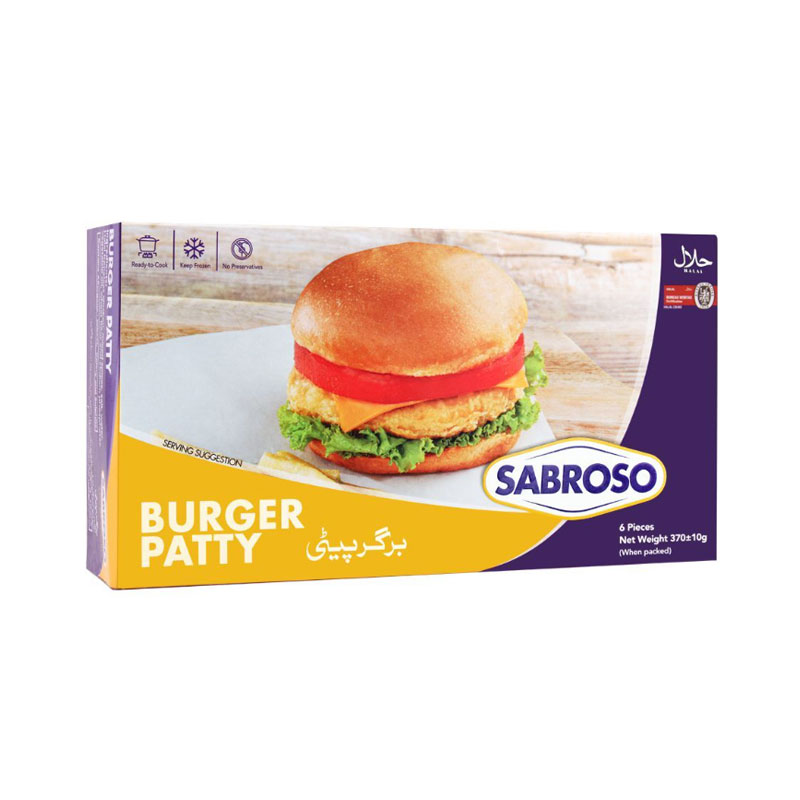 Buy sabroso chicken burger patty 370gm at best price in Pakistan ...