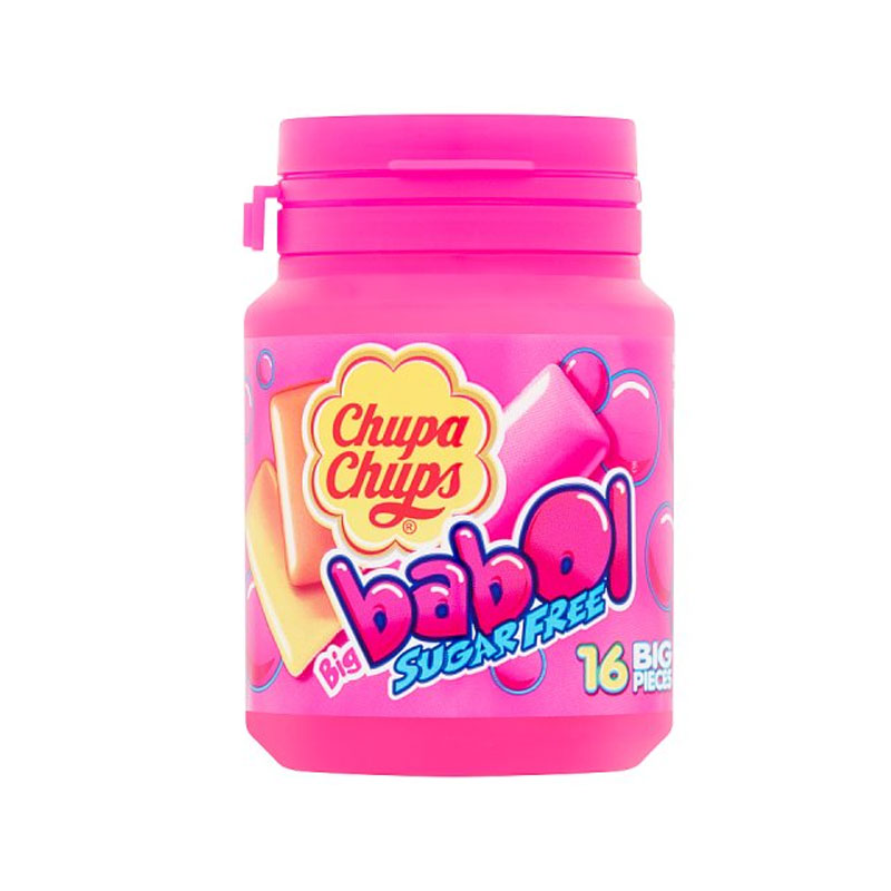 Buy chupa chups big bubble sugar free 16`s jar at best price in ...