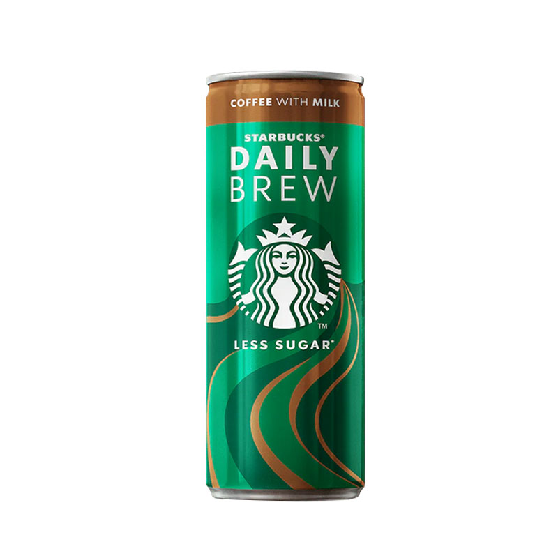 Buy starbucks daily brew less sugar coffee 250ml at best price in ...