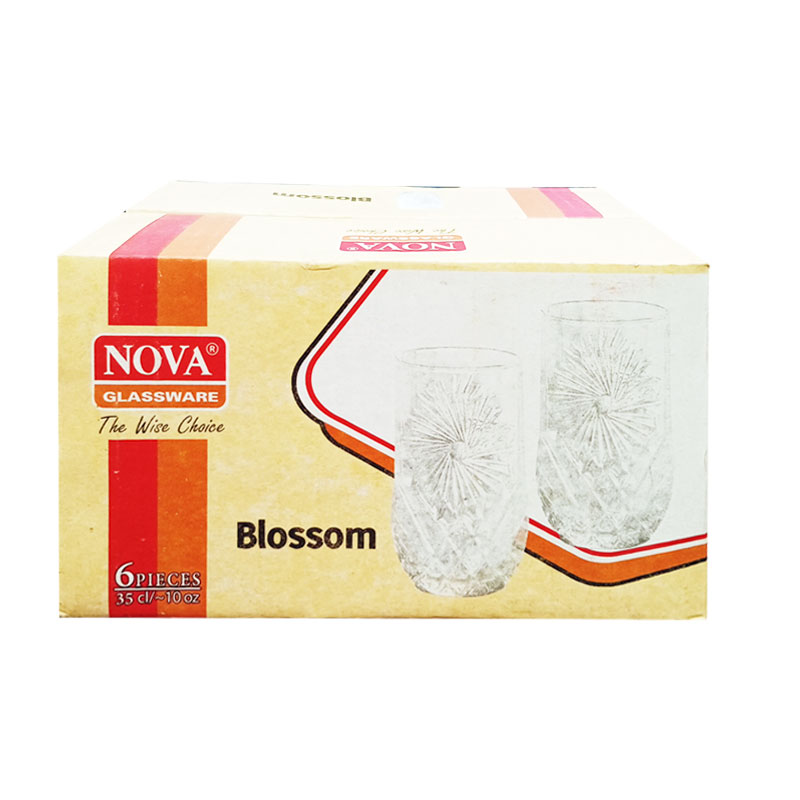 Buy nova glass set 6's blossom at best price in Pakistan | Hydri Super ...