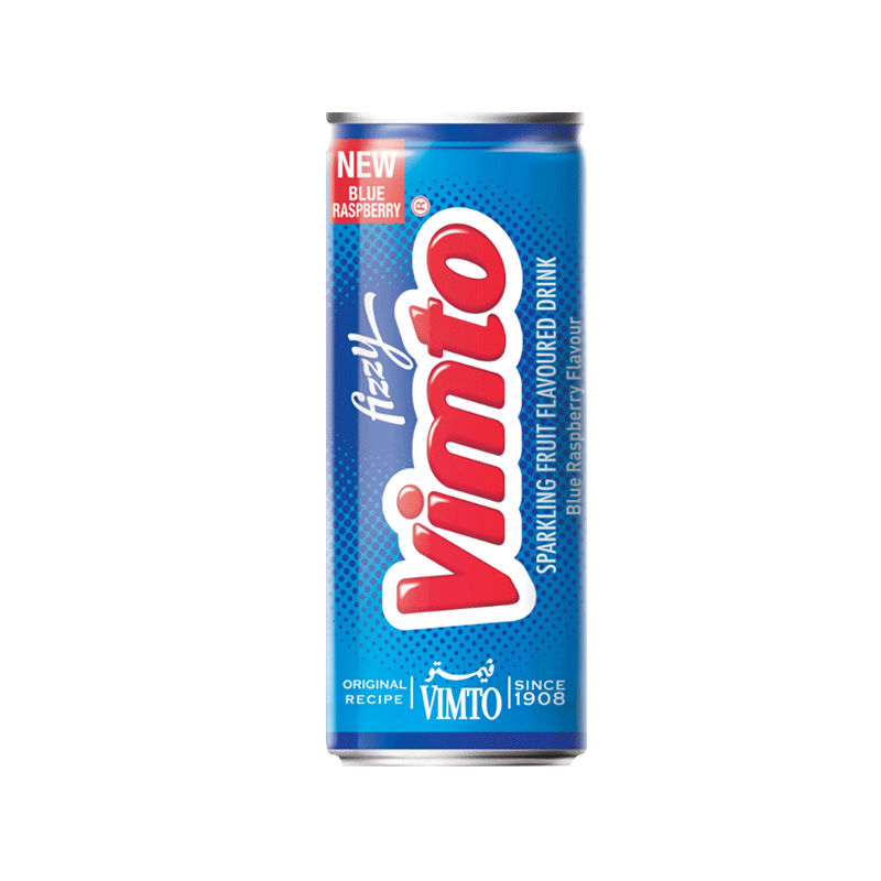 Buy vimto drink blue raspberry sparkling flavour 250ml at best price in ...