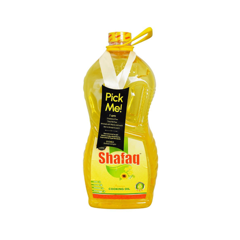 SHAFAQ COOKING OIL 5LTR BTL