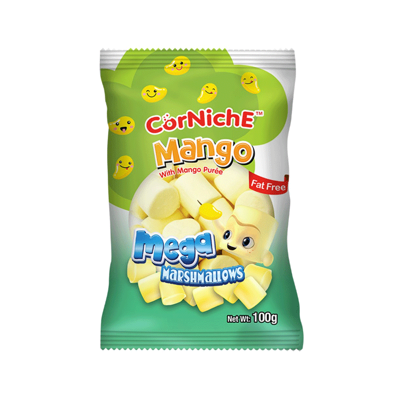 Buy corniche mango mega marshmallows 100gm at best price in Pakistan ...