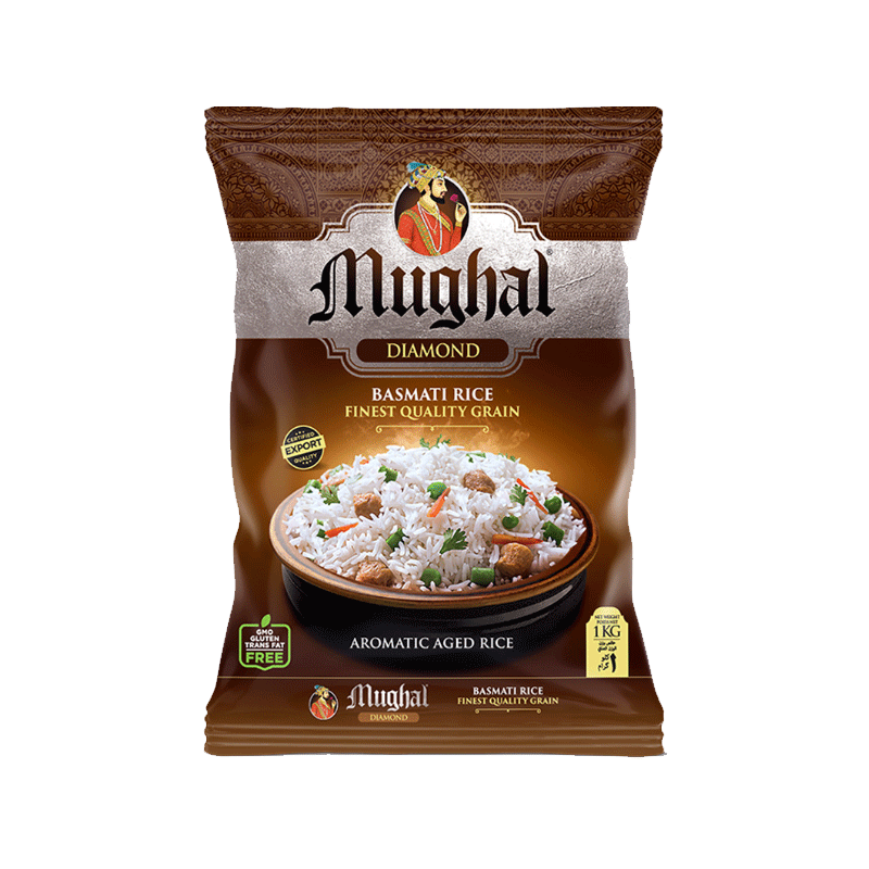 Buy mughal rice diamond 1kg at best price in Pakistan | Hydri Super Market