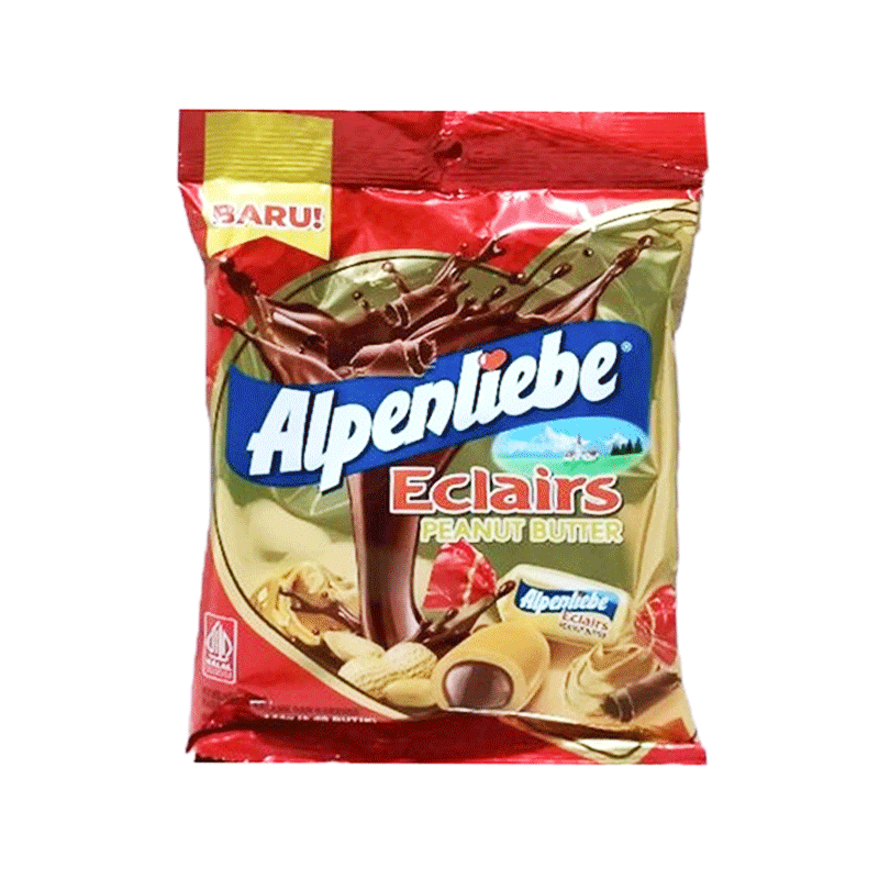 Buy alpenliebe eclairs peanut butter chocolate 144gm at best price in Pakistan | Hydri Super Market