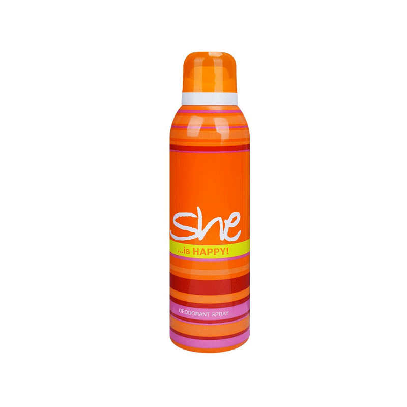 Buy she body spray is happy 200ml at best price in Pakistan | Hydri ...