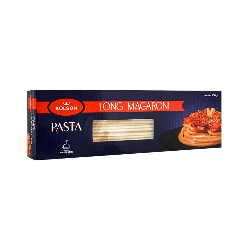 KOLSON MACRONI LONG 450GM BOX