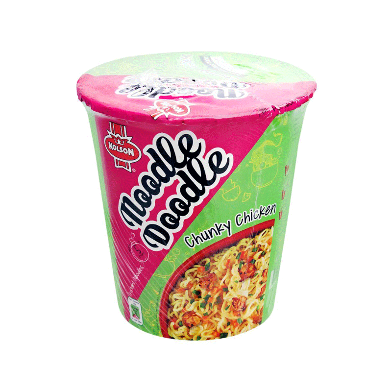 KOLSON NOODLE CUP CHICKEN 53GM