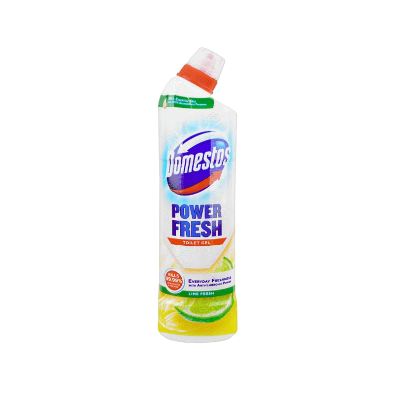 Buy domestos power fresh toilet cleaner gel lime fresh 750ml at best ...