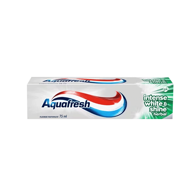 AQUAFRESH TOOTH PASTE WHITE SHINE HERBAL 75ML