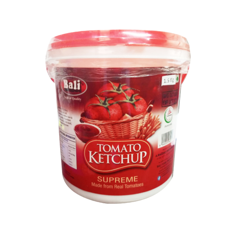 Buy bali tomato ketchup bucket 1.5kg at best price in Pakistan | Hydri ...