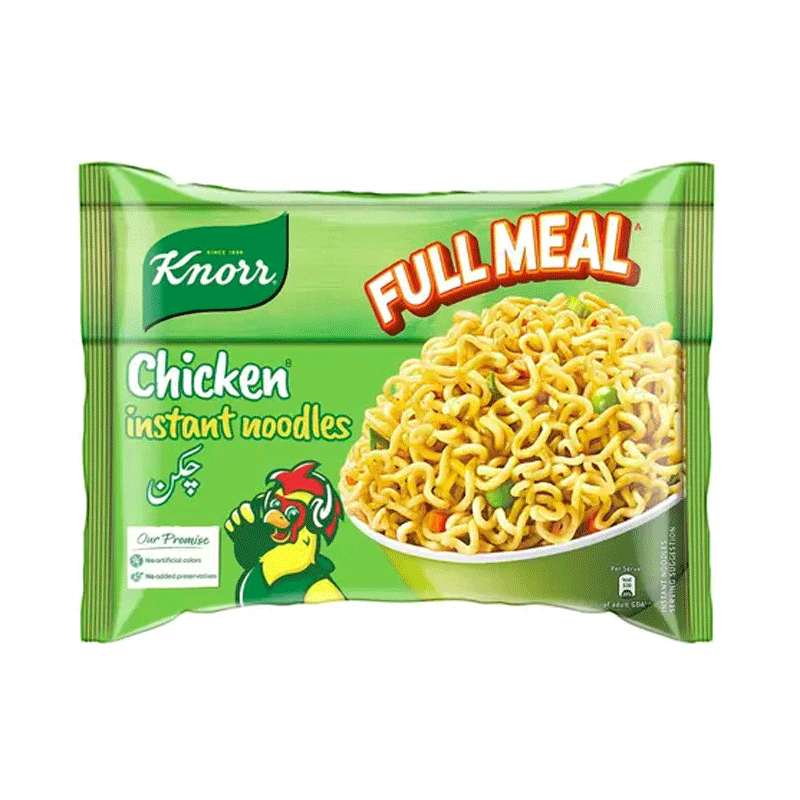 Buy knorr chicken noodles full meal 110gm at best price in Pakistan | Hydri Super Market