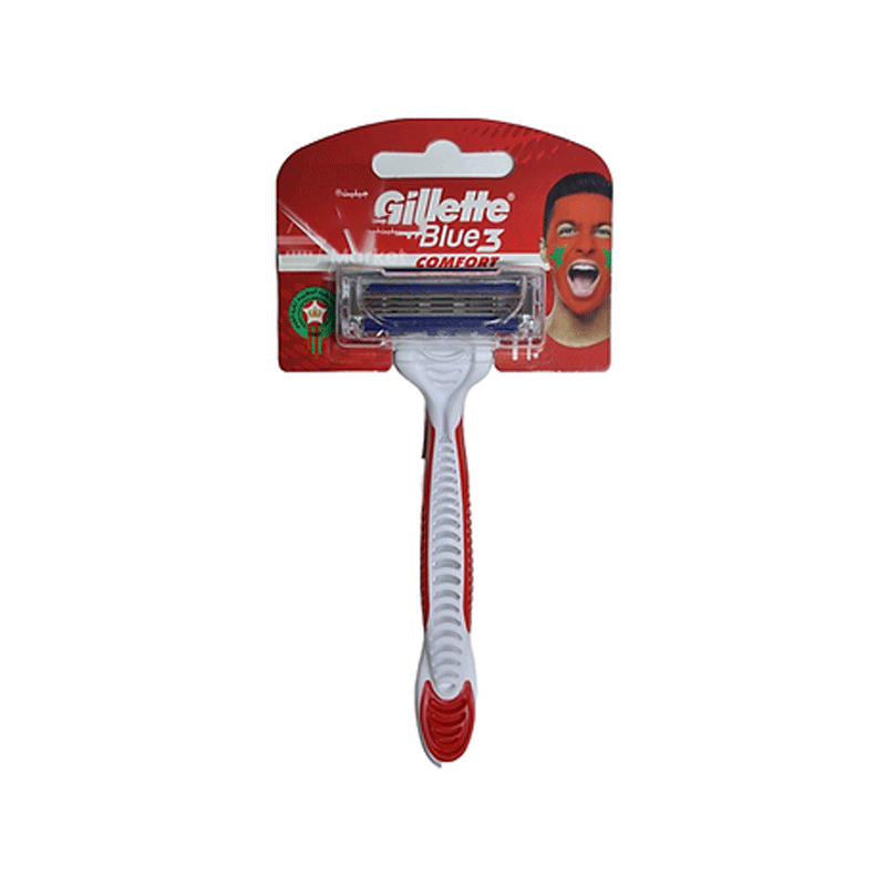 Buy gillette blue 3 comfort red card at best price in Pakistan | Hydri ...
