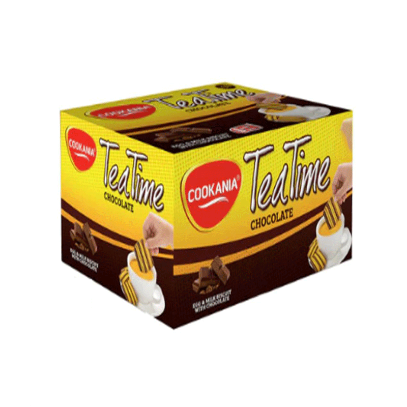 Buy cookania tea time chocolate biscuit 18's mini snack pack at best price in Pakistan | Hydri ...