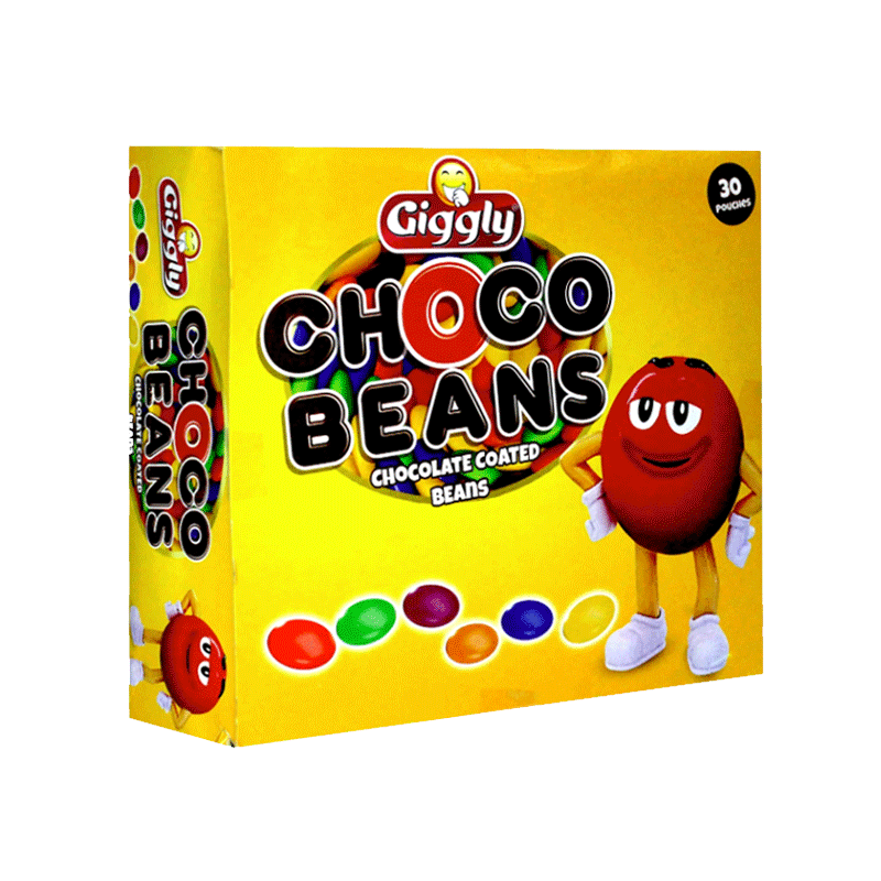 Buy giggly choco beans chocolate 30's box at best price in Pakistan ...