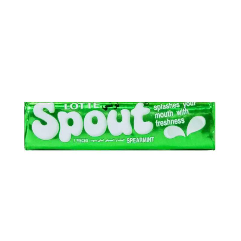 Buy lotte spout chewing gum spearmint at best price in Pakistan | Hydri ...