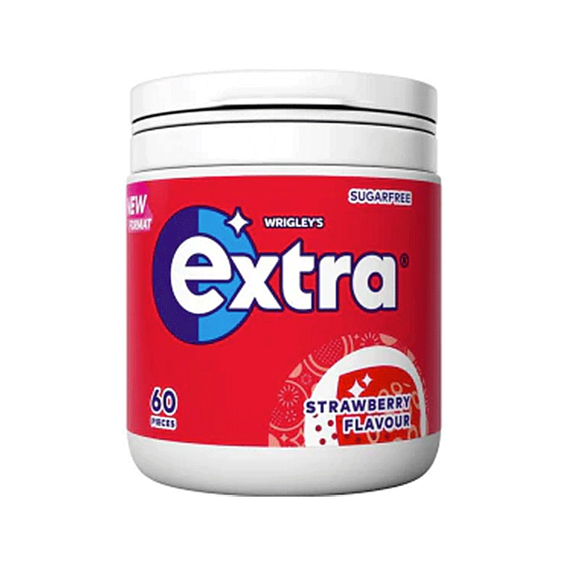 Buy wrigley extra gum strawberry jar 84gm at best price in Pakistan ...