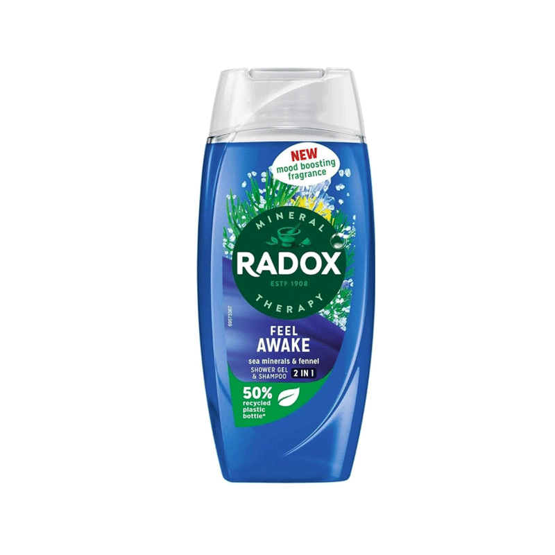 Buy radox shower & shampoo 2in1 feel awake 225ml at best price in ...