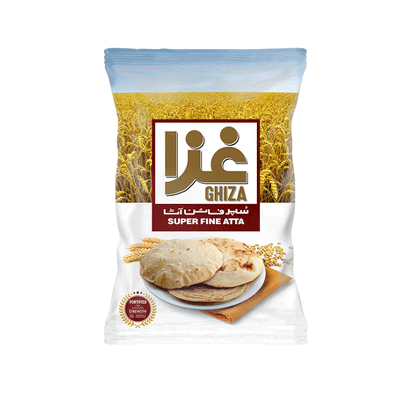 Buy ghiza fortified khalis atta fine 5kg at best price in Pakistan | Hydri Super Market