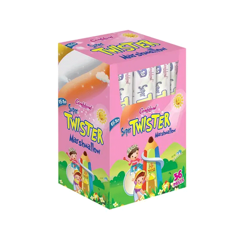 CANDY LAND TWISTER MARSHMALLOW 24PCS