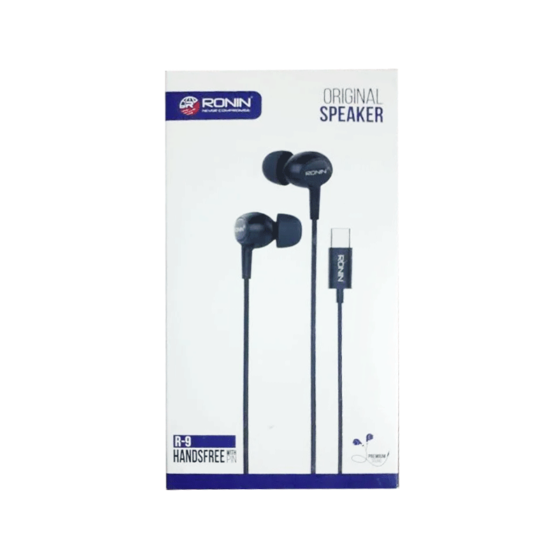 Buy ronin r-9 type c handsfree at best price in Pakistan | Hydri Super ...