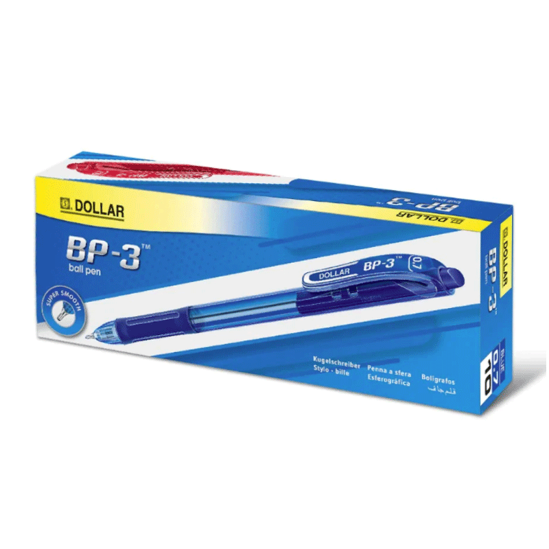 Buy dollar ball pen clipper blue 10s bp-3 at best price in Pakistan ...
