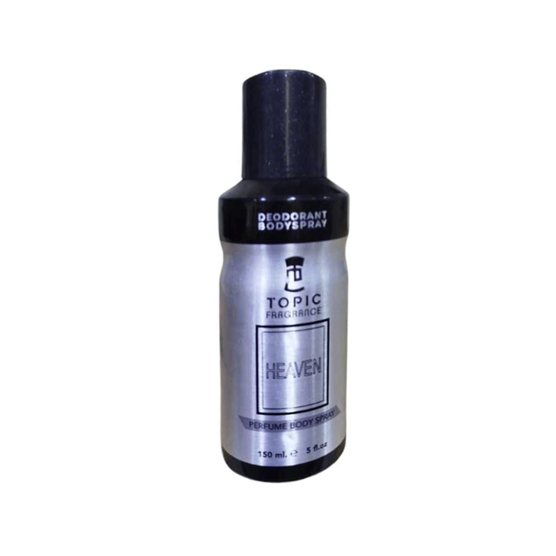 Buy topic body spray heaven silver 150ml at best price in Pakistan ...