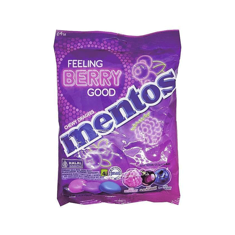 Buy mentos bag feeling berry good 121.5gm at best price in Pakistan ...