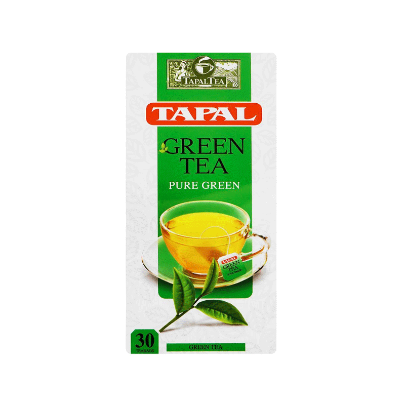 TAPAL GREEN TEA BAGS PURE 30S