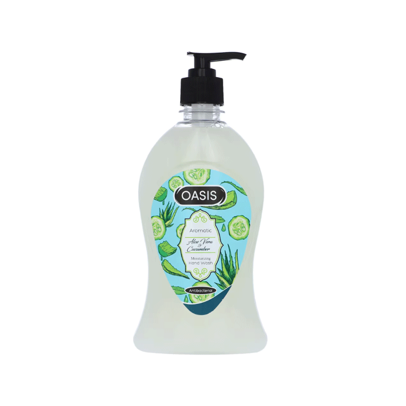 OASIS HAND WASH ALOE VERA & CUCUMBER 500ML