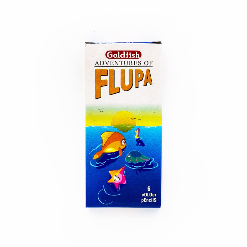 Buy goldfish flupa colour pencil 6's at best price in Pakistan | Hydri ...