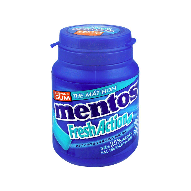 Buy mentos fresh action gum jar 56gm at best price in Pakistan | Hydri ...