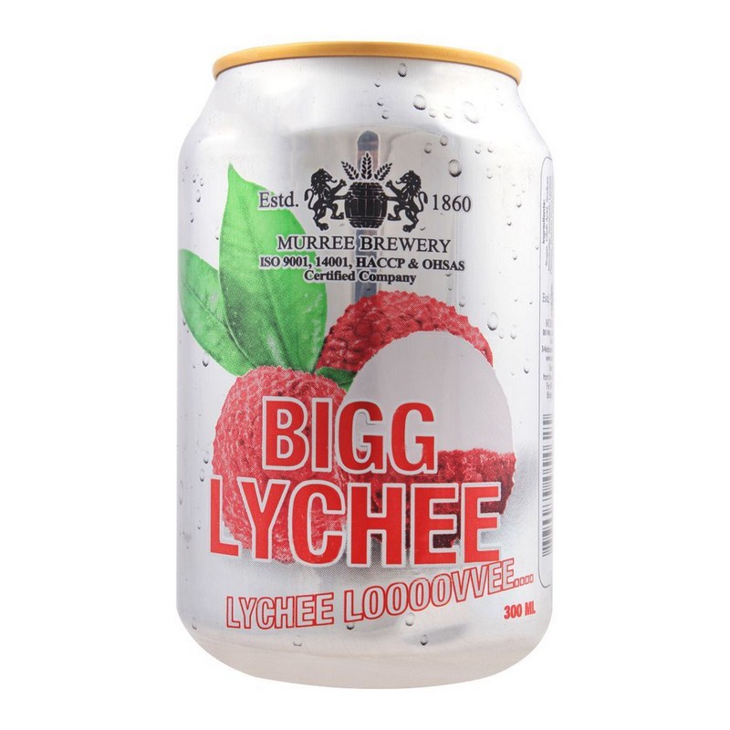 MUREE BREWERY BIGG LYCHEE 330ML CANE