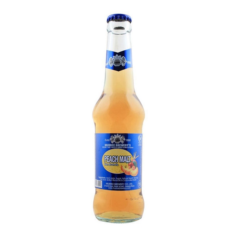 MURREE BREWERYS MALT PEACH 300ML BTL