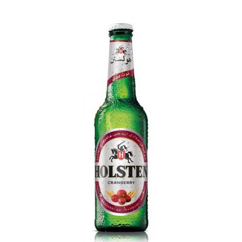 HOLSTEN DRINK MALT CRANBERRY 330ML