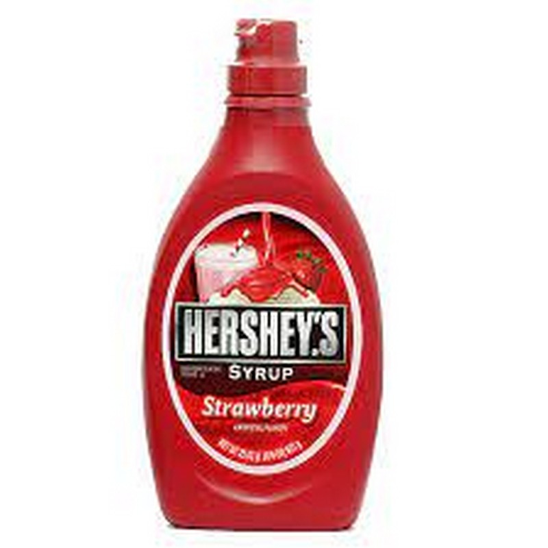 HERSHEYS STRAWBERRY SYRUP 623GM